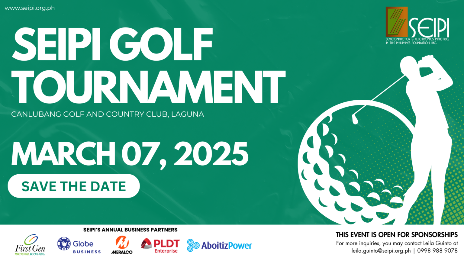 2025 SEIPI Golf Tournament – Canlubang - SEIPI